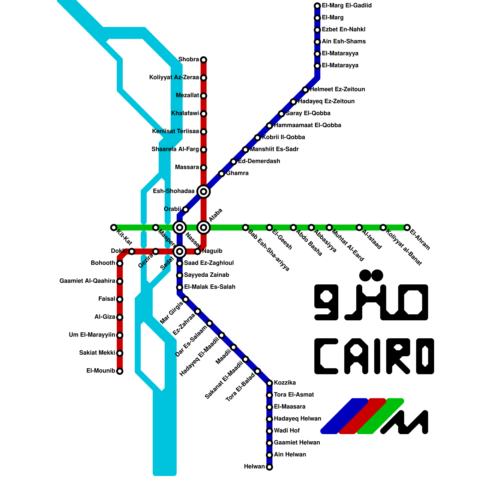 Cairo - Metro Map Maker
